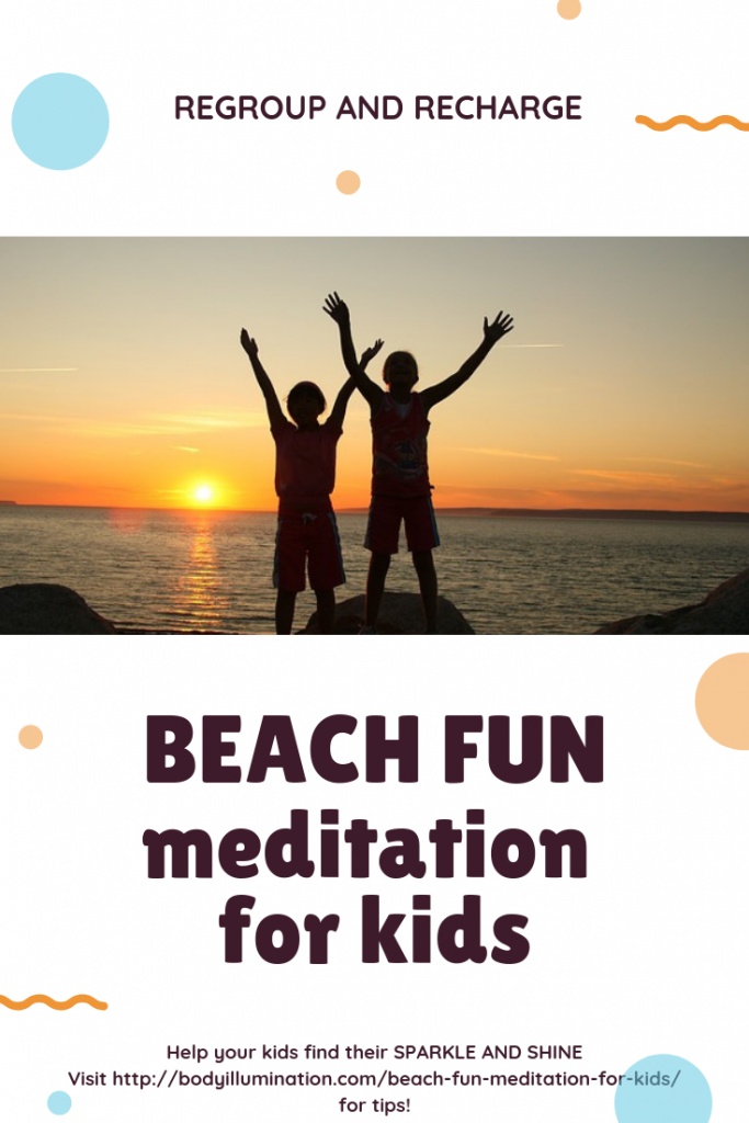 BEACH FUN MEDITATION FOR KIDS - Body Illumination YOGA PILATES with Rebekah