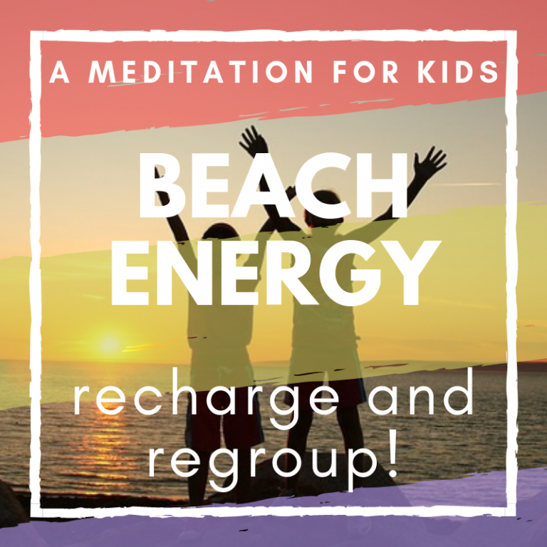 BEACH FUN MEDITATION FOR KIDS - Body Illumination YOGA PILATES with Rebekah