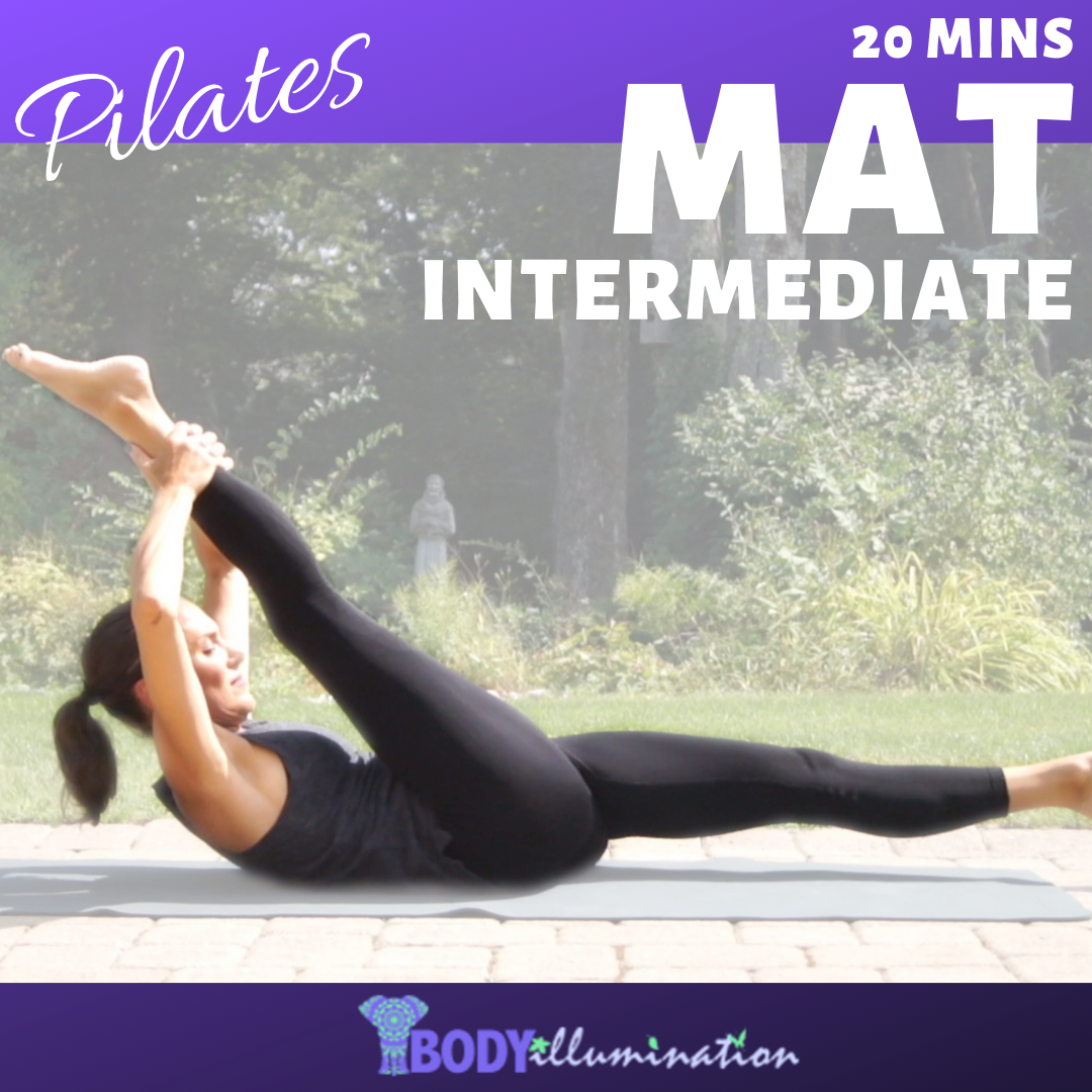 Pilates Intermediate Mat Workout Youtube#rebekaharamini#bodyilluminate# ...